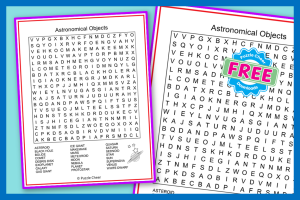 Astronomy Word Search Puzzle - Puzzle Cheer
